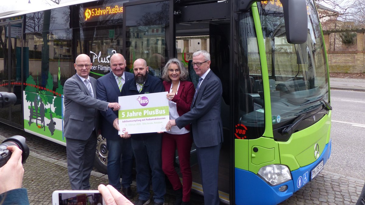 Fünf Jahre PlusBus im Land Brandenburg